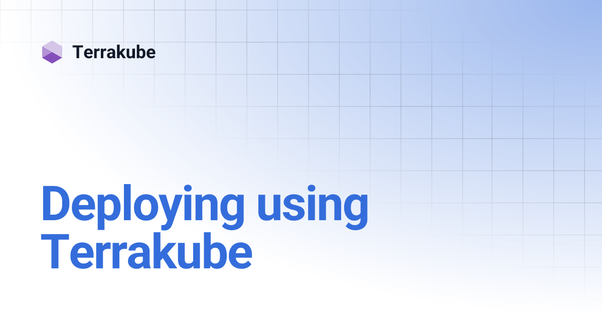 Deploying using Terrakube | Terrakube