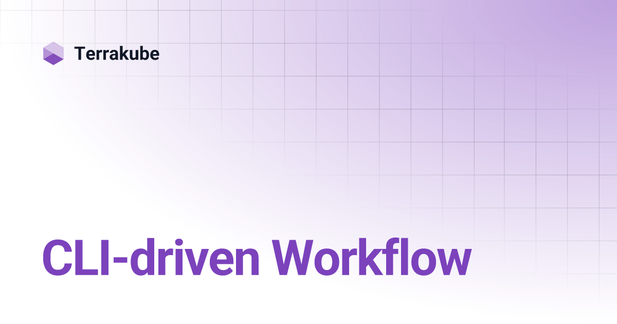 CLI-driven Workflow | Terrakube