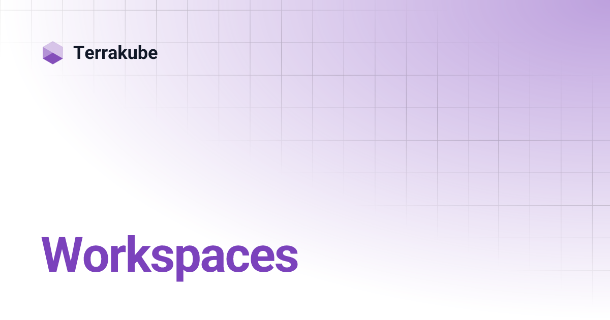 Workspaces | Terrakube