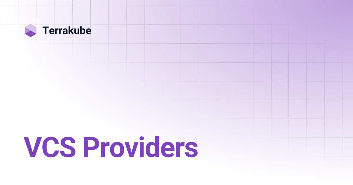 VCS Providers | Terrakube