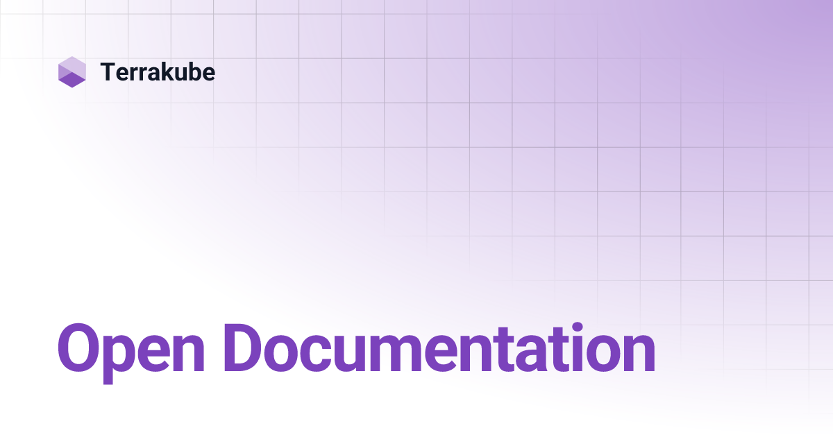 Open Documentation | Terrakube